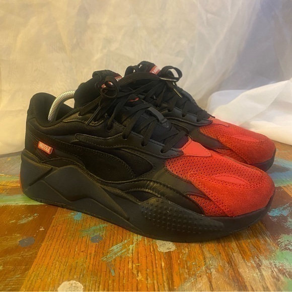 Puma | Shoes | Puma X Tmc Rsx3 Th Anniversary Low Mens Shoes Black Red ...